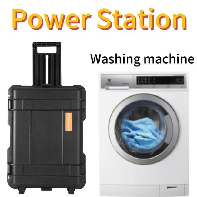New Energy Long Cycle Life 2000W/3000W Outdoor Household Emergency Portable Power Station