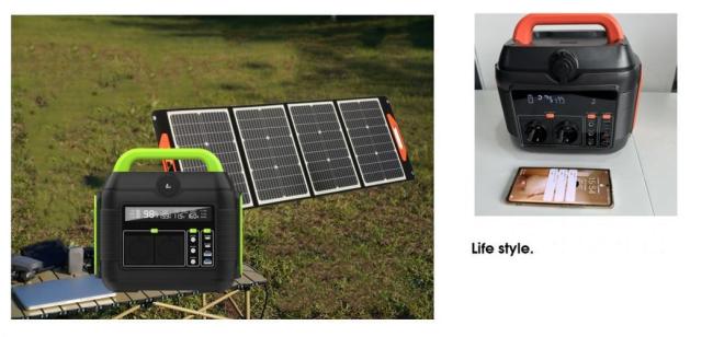 New Solar Generator 600W Outdoor Use of Solar Portable Power Station