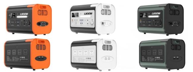 1000W Portable Generator Outdoor DC AC Input Output 2200W Power Station