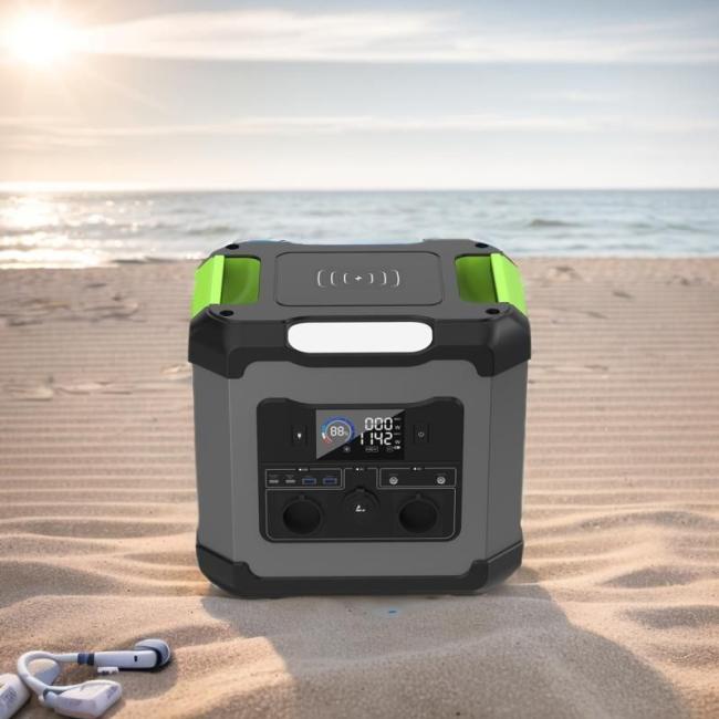 Multifunctional Mobile Power Supply, 1500W1200W Outdoor Family Emergency Portable Power Station