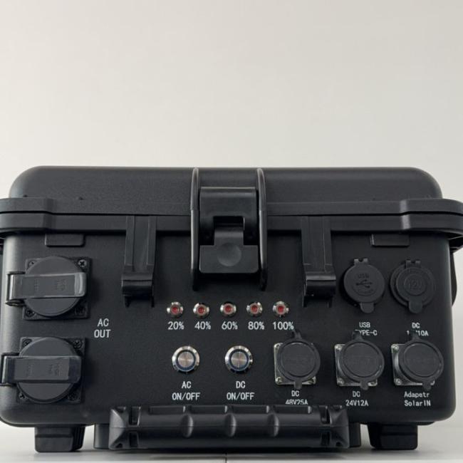 Solar Drone Powerhouse 3000W Emergency Generator Station