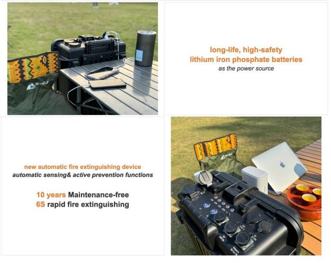 Solar Drone Powerhouse 3000W Emergency Generator Station