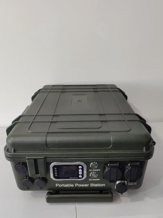 Portable Pull Rod Design 3000W Outdoor Mobile Power High-Power Output Solar Generator Energy Storage Power Station