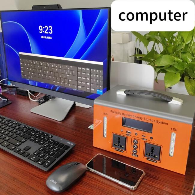 Newly Designed Portable 300W AC and DC Output Energy Storage System Power Station