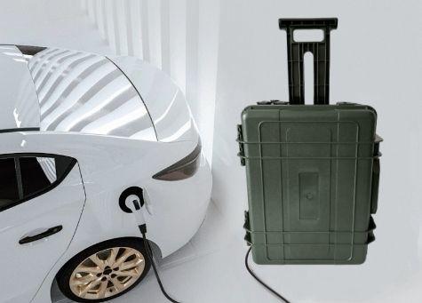 Safe and Efficient No Noise No Vibration 6000W/6048wh Portable Industrial Mobile Power Station