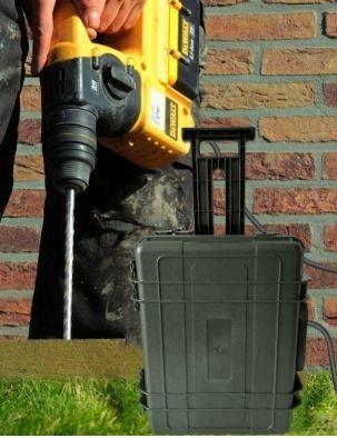 Safe and Efficient No Noise No Vibration 6000W/6048wh Portable Industrial Mobile Power Station