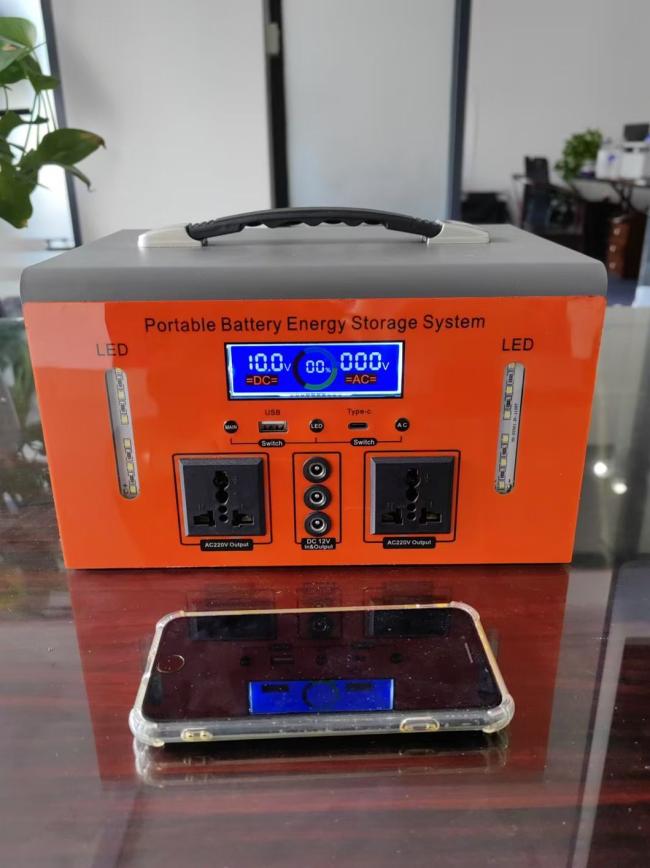 500W Small Portable Power Station for Outdoor Activities