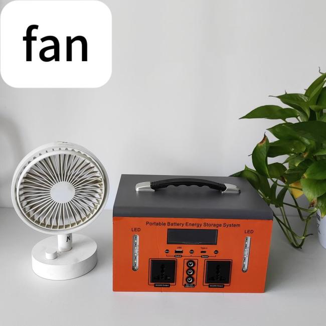500W Small Portable Power Station for Outdoor Activities