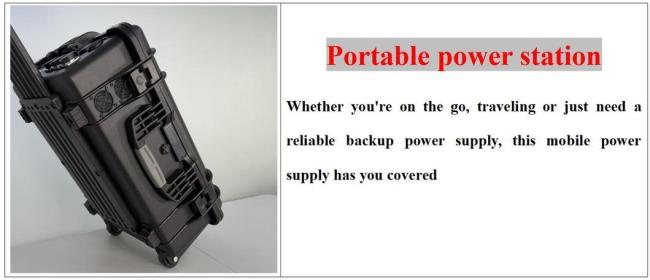 4000W Rechargeable Backup Power Supply for Outdoor, Home, RV, and Other Portable Power Stations
