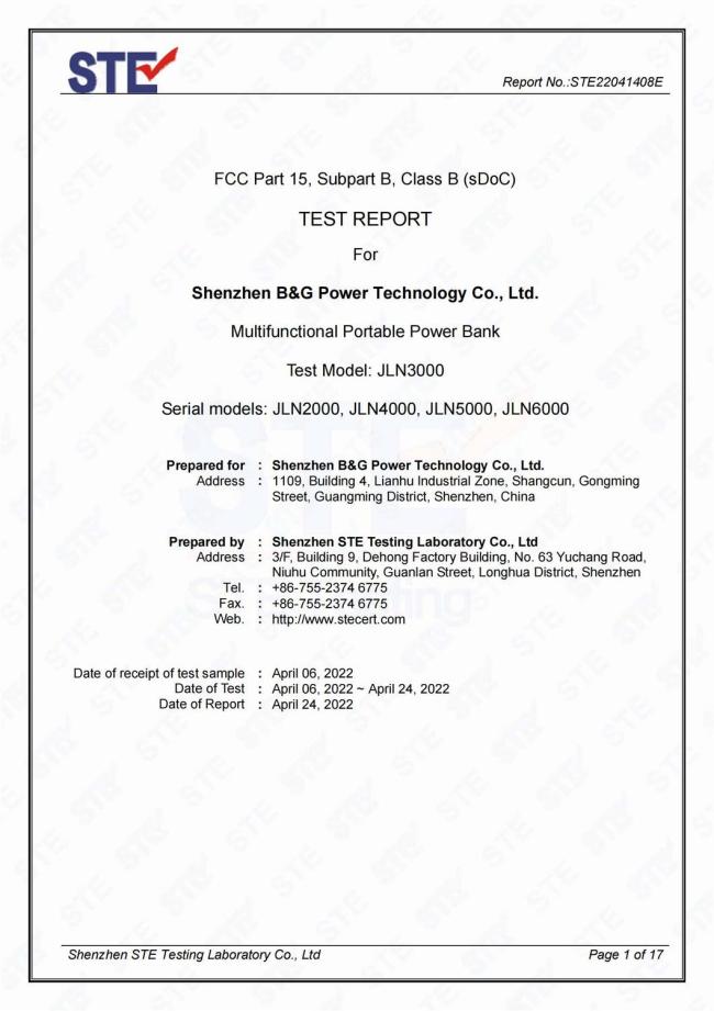 4000W Rechargeable Backup Power Supply for Outdoor, Home, RV, and Other Portable Power Stations
