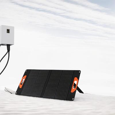中国 モノ結晶シリコン 50W 60W 100W 200W 携帯太陽光パネル 電力供給システム 販売のため