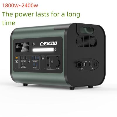 Cina Generatore solare da 2200W per elettrodomestici di riserva Emergenza all'aperto Circa 25 kg in vendita