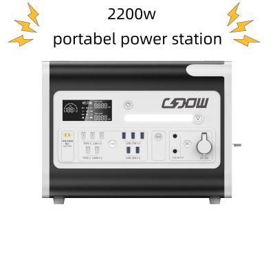 Cina Centrale di emergenza portatile di potenza con capacità nominale di 2048wh e potenza di uscita solare in vendita