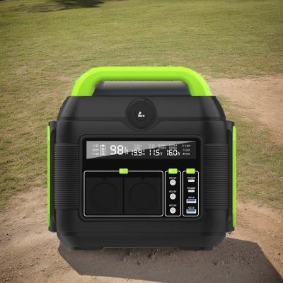 中国 MPPT 110V/220V 600W リチウム電池 キャンプ用 屋外太陽光発電所 販売のため