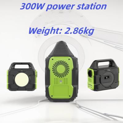 Cina Centrale elettrica portatile da 300 Watt Generatore solare esterno da 288 wh per campeggi e camper in vendita