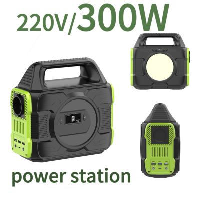 Cina Batteria portatile multifunzione da 300 W Stazione solare per campeggio Batteria di accumulo di energia in vendita