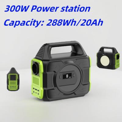 Cina Tecnologia MPPT 300W presa di uscita AC/DC Stazione di alimentazione mobile portatile per balcone Drone e computer in vendita