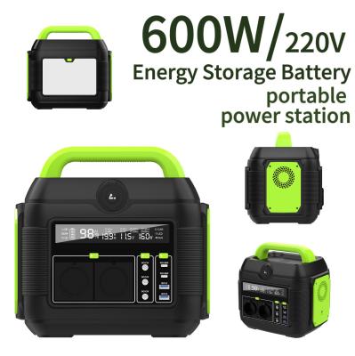 Cina Multifunzione Power Bank portatile con potenza di 600W e batteria al litio di lunga durata in vendita