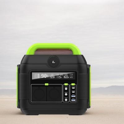 Cina Centrale elettrica portatile generatrice mobile da 600W con presa AC Un e display a cristalli liquidi in vendita