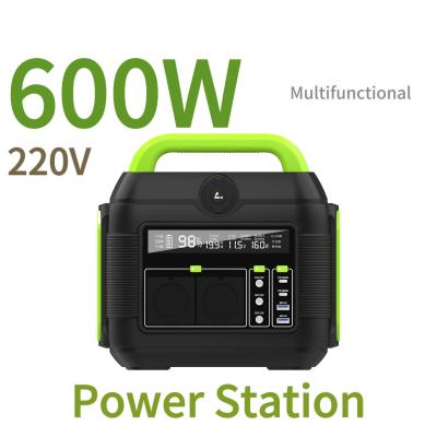 Cina Centrale elettrica portatile da 600W Generatore di pannelli solari da 1000W a 1500W per casa e campeggio in vendita