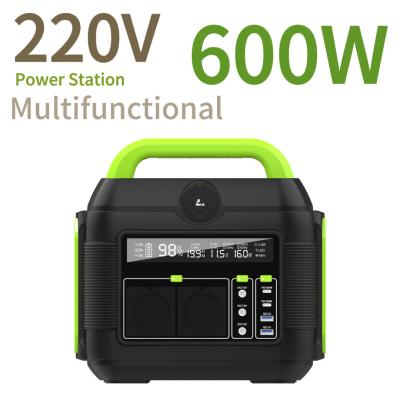Cina AC Socket Un centrale elettrica portatile 600W 300W 500W 1200W 2200W per il lavoro all'aperto in campeggio in vendita
