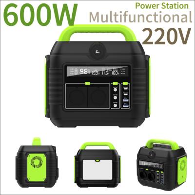 Cina Centrale elettrica portatile 600W per campeggio e ricarica all'aperto in vendita