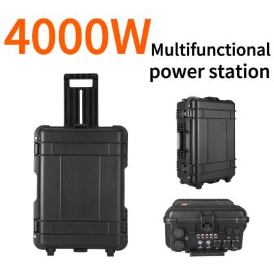 Cina Fornitore di alimentazione portatile UPS di 4000W di accumulo di energia 5000W di 3000W di 2400W di 1500W di 500W di 300W di centrali elettriche portatili solari al litio in vendita