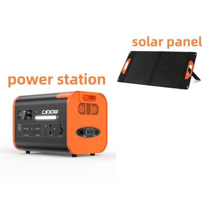 Cina Generatore solare portatile a carica super veloce da 2200W per la casa e l'emergenza in vendita