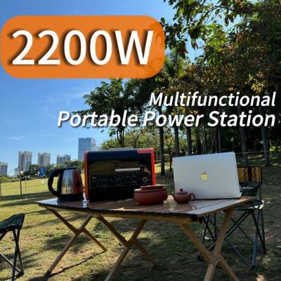 Cina Voltaggio di uscita CA 220V±5% 2200W Centrale elettrica portatile 2220wh 2000W Generatore solare in vendita