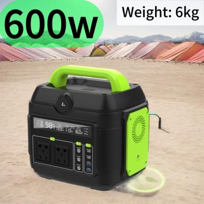 Cina 576wh Centrale elettrica portatile 600W 300W 200W Generatore solare di riserva in vendita