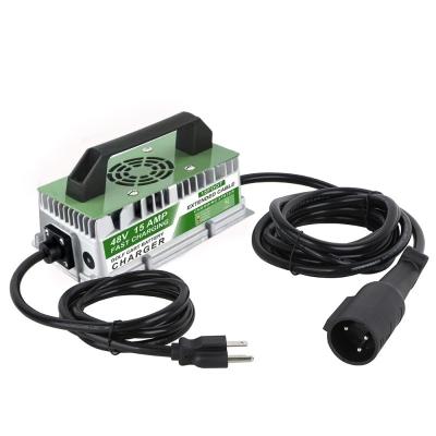 Китай Waterproof IP67 800W LiFePO4 Charger Smart DC Fast Charger For Forklifts / Golf Carts продается