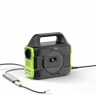 China Draagbare mobiele noodgenerator voor buitenshuis met vloeibare kristallen scherm 300W/288wh Te koop