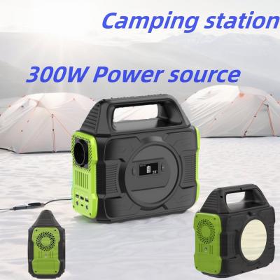 中国 EU ACソケット 300W リサイクル可能なリチウム電池パック 屋外用太陽光発電機 販売のため
