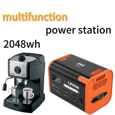 Cina 2200W/2048wh 40ah Outdoor Adventure Power Station portatile con durata di vita in vendita
