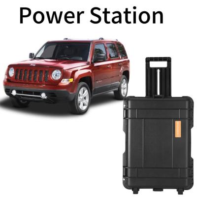 Cina 300W 600W 2200W 3000W alimentazione portatile ABS alloy centrale elettrica esterna di emergenza durevole in vendita
