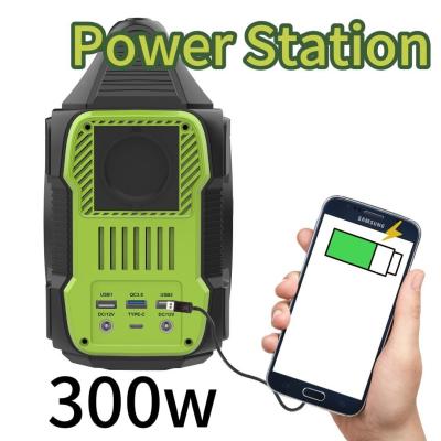 Cina 300W/288wh Generatore portatile silenzioso per centrale elettrica da campeggio all'aperto riciclabile in vendita