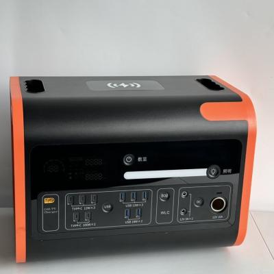 中国 寿命 2000 倍 600W ホーム エネルギー 貯蔵 太陽光発電機 2200W 携帯電源 販売のため