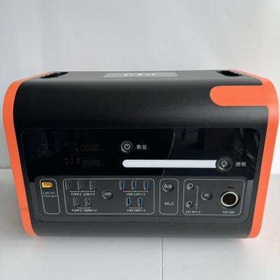 Cina 2200W 2048wh Stazione elettrica portatile per la ricarica di pannelli solari all'aperto in caso di emergenza in vendita
