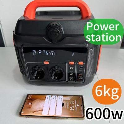 Cina 600W/1000W/1200W Stazione elettrica portatile per la tecnologia di stoccaggio dell'energia con batteria al litio in vendita