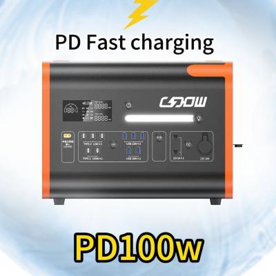 China Tecnologia de armazenamento de energia portátil de 2200W Estação de energia móvel ao ar livre para carregamento de automóveis à venda
