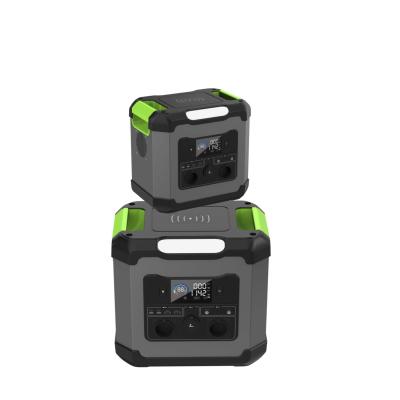 China Voltagem de saída AC 110/230V-50Hz/60Hz 1500W Gerador solar de alta potência para acampamento ao ar livre à venda