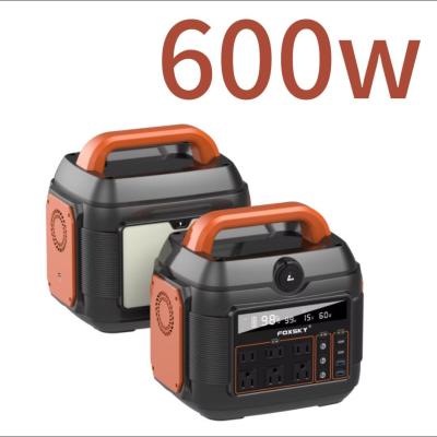 Cina 600W 300W 1200W/110V/220V Centrale elettrica portatile di grande capacità per emergenze familiari in vendita