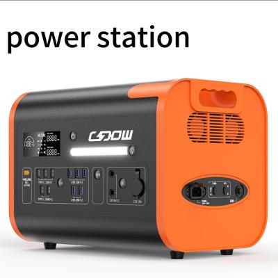 Cina 800W Max di carica solare Stazione elettrica portatile per auto con onda sinusoidale pura in vendita