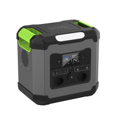 Cina 110V/220V/1500W Batteria al litio di emergenza centrale elettrica portatile in vendita