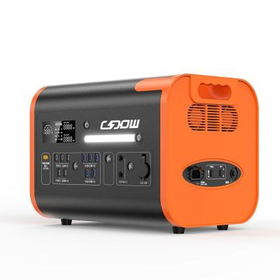 Cina 110V/220V 2200W Invertitore di onde sinusoide puro LiFePO4 Batteria Centrale elettrica multifunzione in vendita