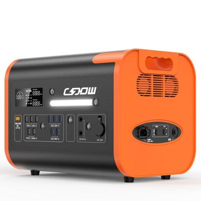 Cina Stazione elettrica portatile per campeggio all'aperto 40ah/2200W con schermo a cristallo liquido in vendita