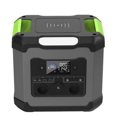 Cina Luci a LED di emergenza e ricarica wireless da 5W Generatore solare da 1500W per campeggio all'aperto in vendita