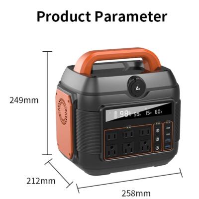 Cina 600W/1200W/3600W Batteria al litio Generatore solare di energia mobile calda per campeggio all'aperto in vendita