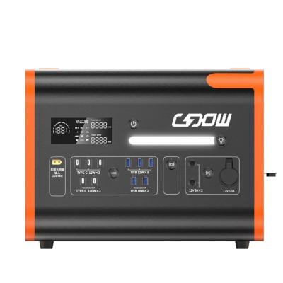 Cina 2200W/2048wh Stazione elettrica portatile pannelli solari modalità di ricarica 2000 volte durata in vendita