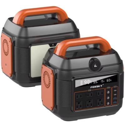 Cina Sistema di accumulo di energia portatile da 600W/576wh/110V/220V con uscita CA 220V 50Hz/110V 60Hz in vendita